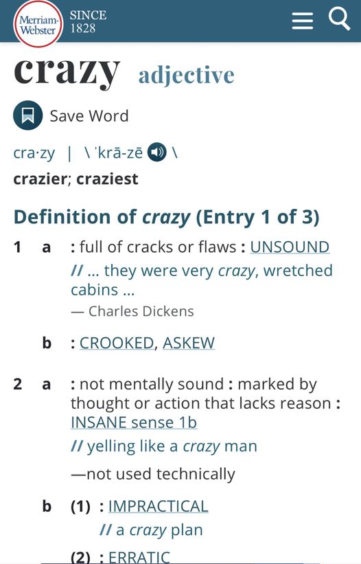 Crazy - The Robertson Reel